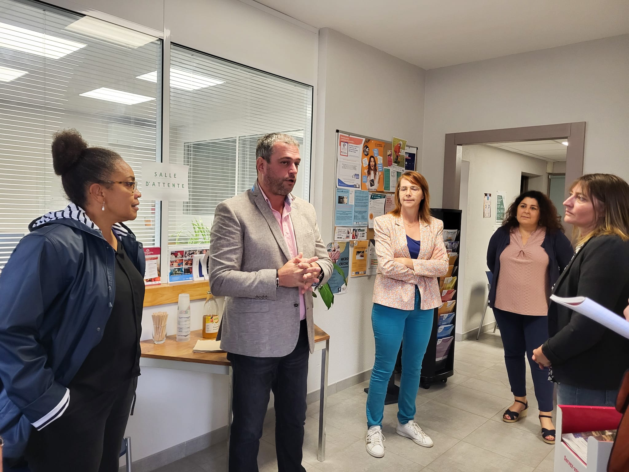 Mme Patricia Valma, Sous-Préfète de Largentière en visite officielle à ...